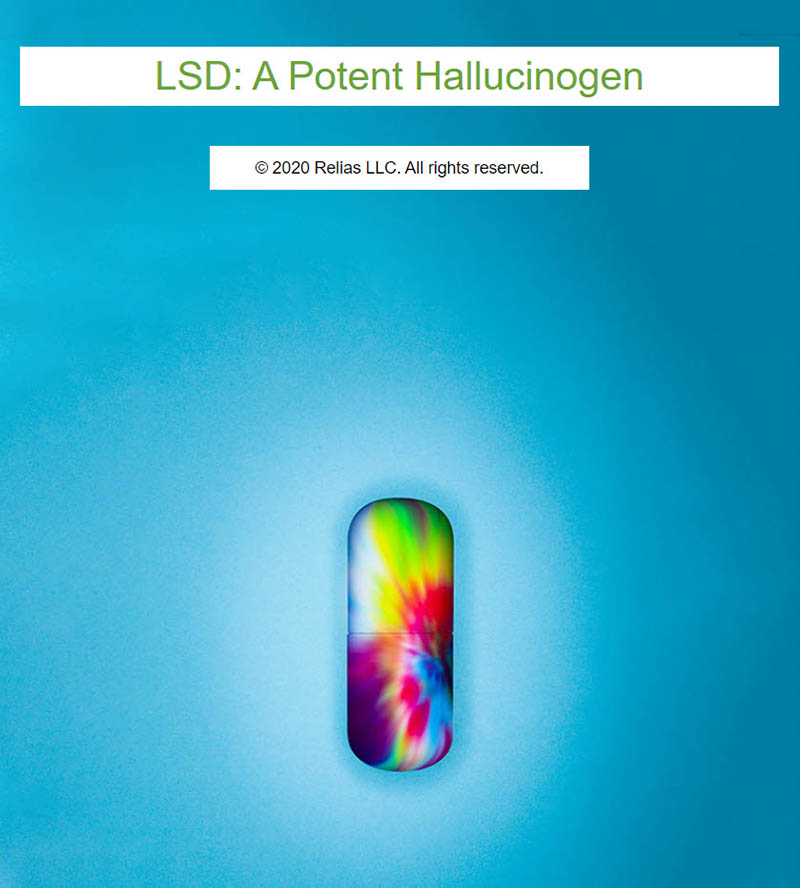 LSD: A Potent Hallucinogen | RELIAS ACADEMY