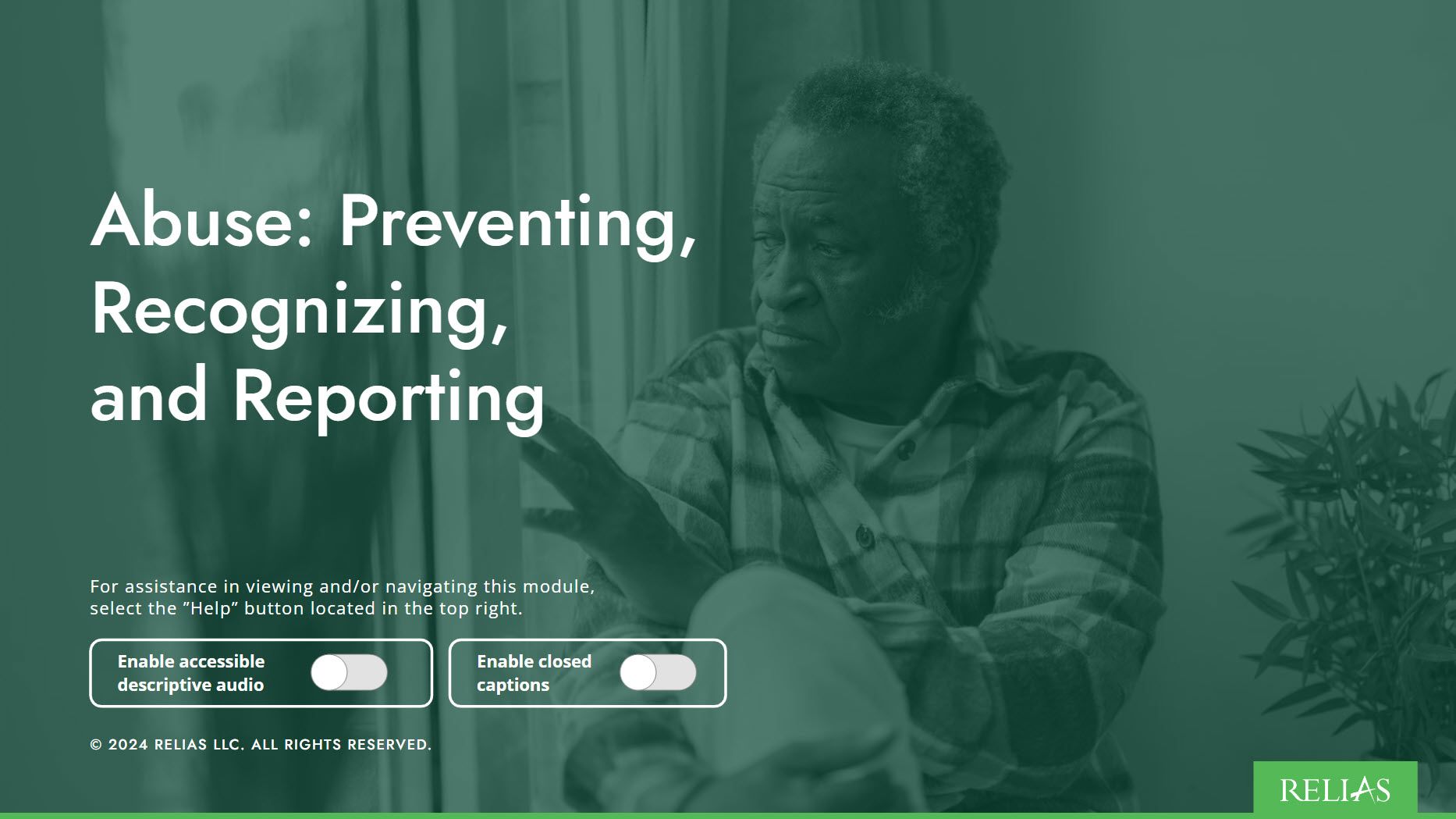 Abuse: Preventing, Recognizing, and Reporting | Relias Academy