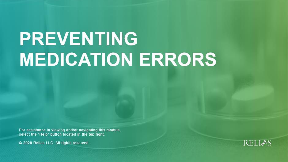 Quality Improvement Poster Medication Errors