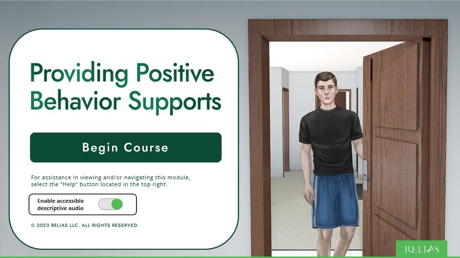 Providing Positive Behavior Supports | Relias Academy