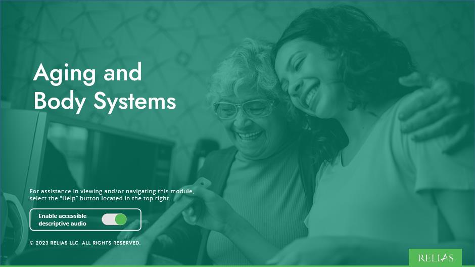 Aging and Body Systems | Relias Academy