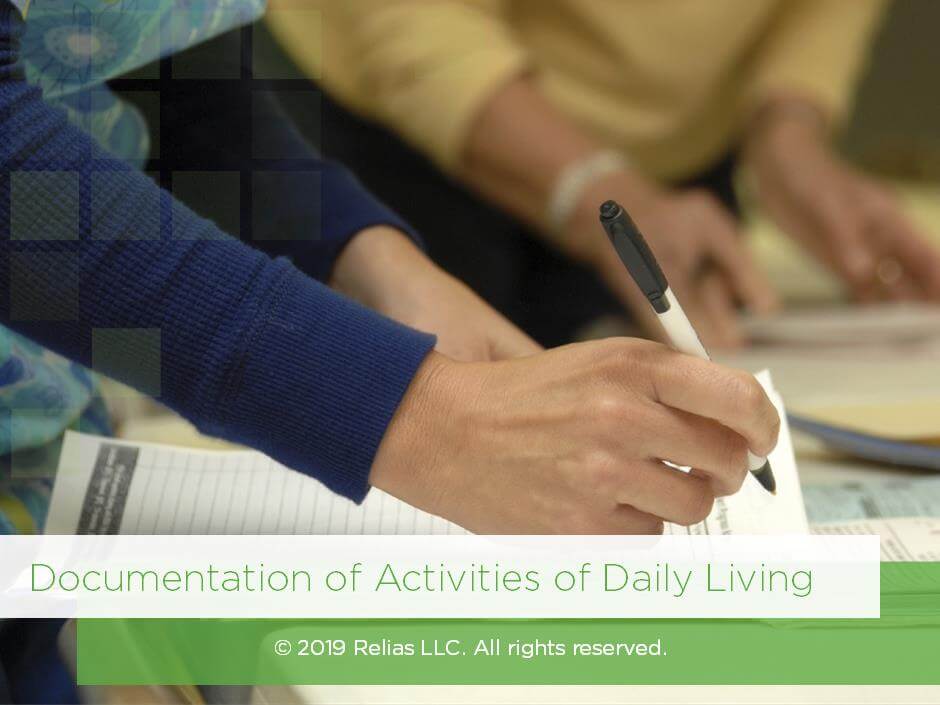 Documentation of Activities of Daily Living | Relias Academy
