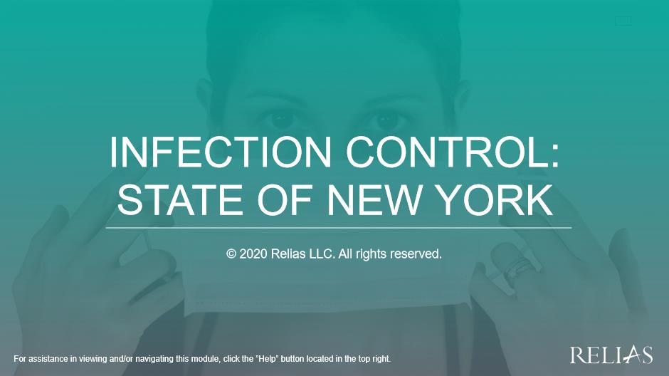 Infection Control: State of New York | Relias Academy